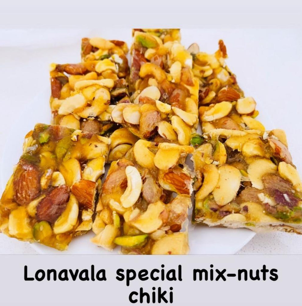 Mix-Nuts Chikki – Tanna Sweets